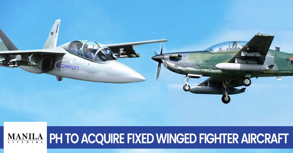 Philippine Air Force to buy 6 Close Air Support Aircraft worth P4.96-B