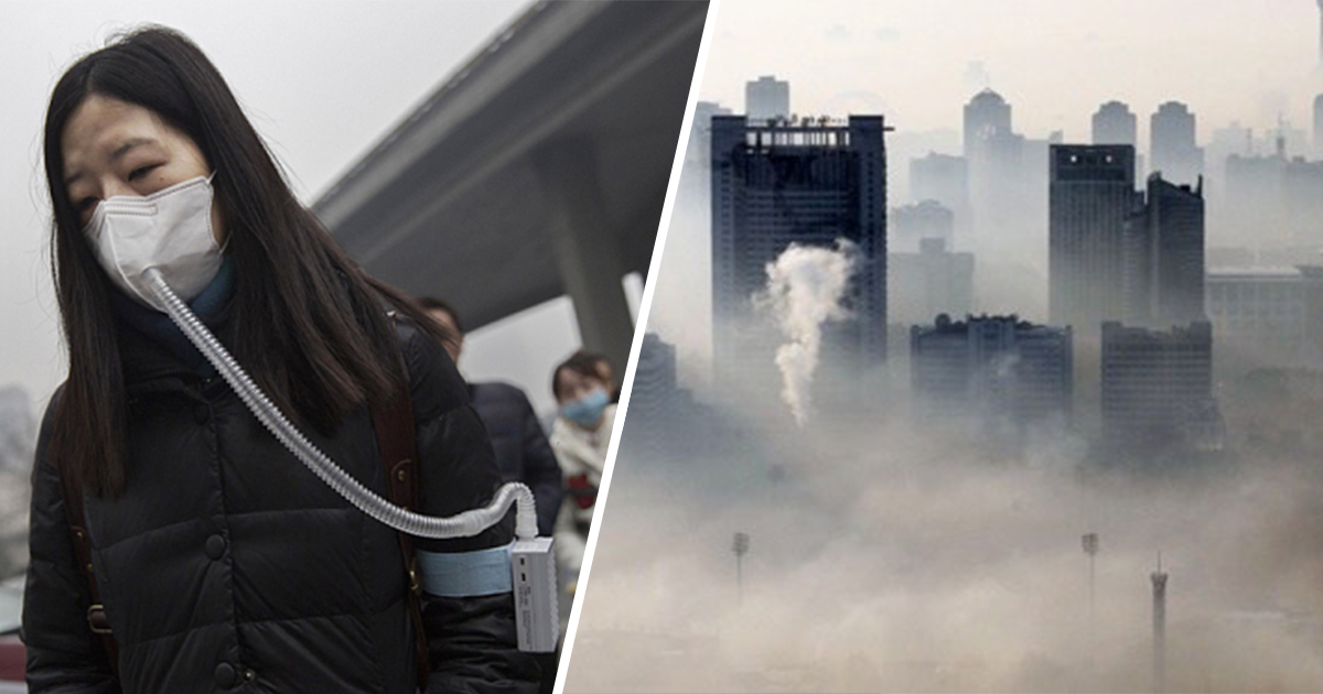 China is now buying FRESH AIR as Beijing issues second ever pollution ...