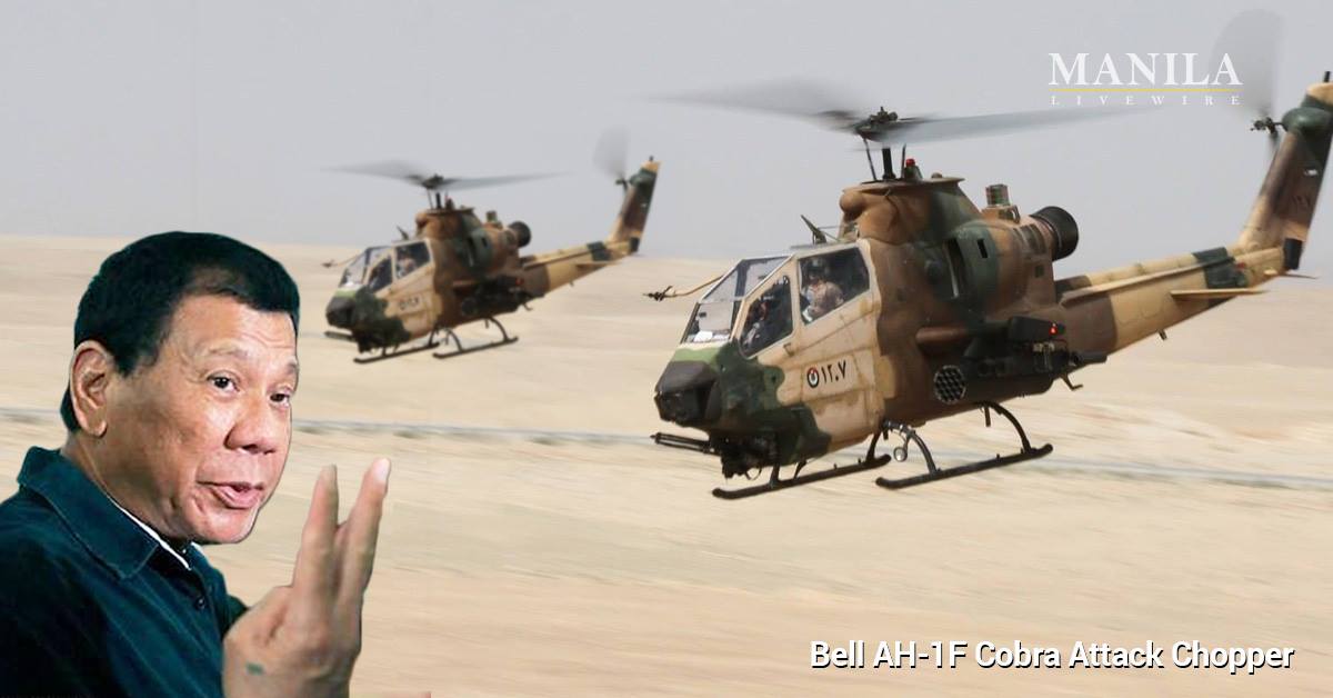 Two Cobra AH-1F Attack Helicopter For the Philippine Air Force, On Its Way